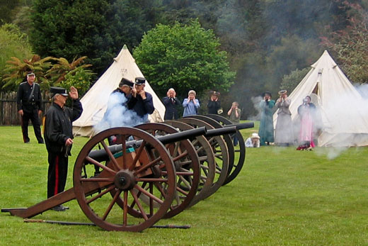 SunLive - Battle re-enactment fires up - The Bay's News First