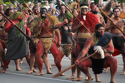 SunLive - Battle march in Gate Pa - The Bay's News First