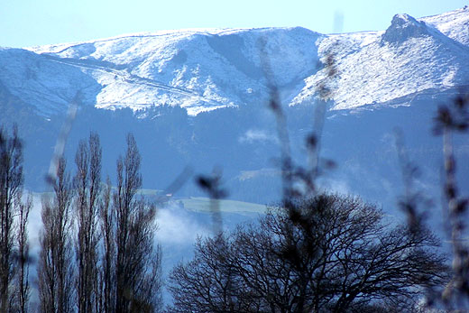 SunLive - Snow on Kaimai Ranges - The Bay's News First