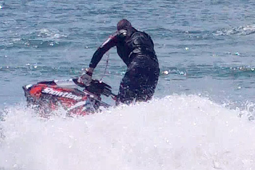 SunLive - Jet skier suffers head injury - The Bay's News First