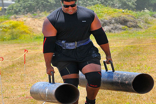 SunLive - Woulfe takes out strongman title - The Bay's News First