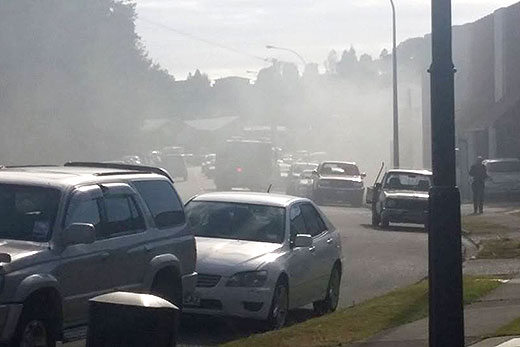 SunLive - Spray booth catches fire - The Bay's News First