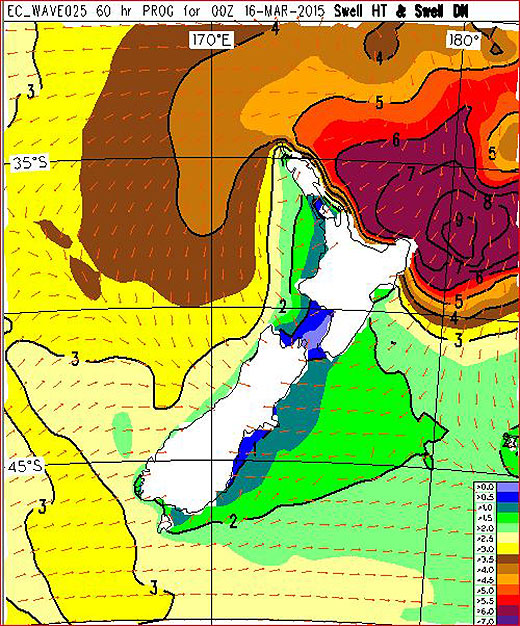 SunLive - Cyclone Pam bearing down on NZ - The Bay's News First