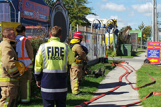 SunLive - Transformer fire in Greerton - The Bay's News First