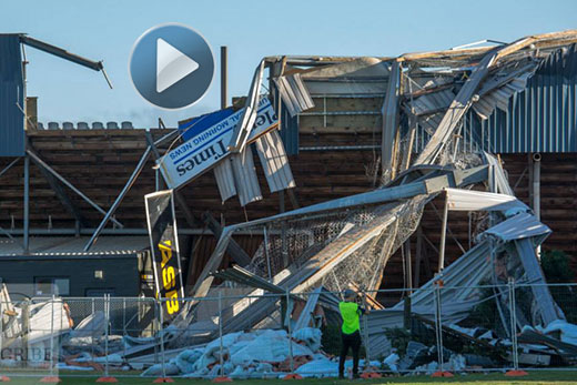 SunLive - VIDEO: Stadium clean-up under way - The Bay's News First