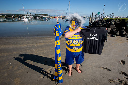 SunLive - Hori's harbour swim ahead of big game - The Bay's News First