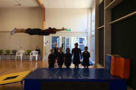 SunLive - Kids flying high at gymnastics day - The Bay's News First