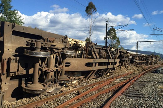 SunLive - Heat suspected cause of train derailment - The Bay's News First