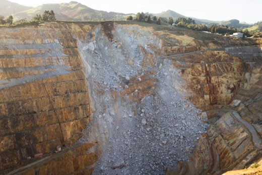 SunLive - Major rockfall at Waihi mine - The Bay's News First