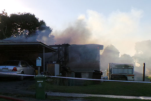 SunLive - UPDATED: Te Puke shed fire under control - The Bay's News First