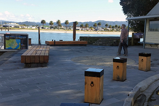 SunLive - New look for old stone wharf - The Bay's News First