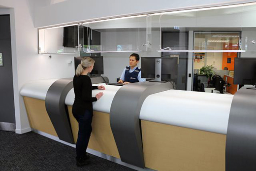 SunLive - Police station’s front counter revamp - The Bay's News First