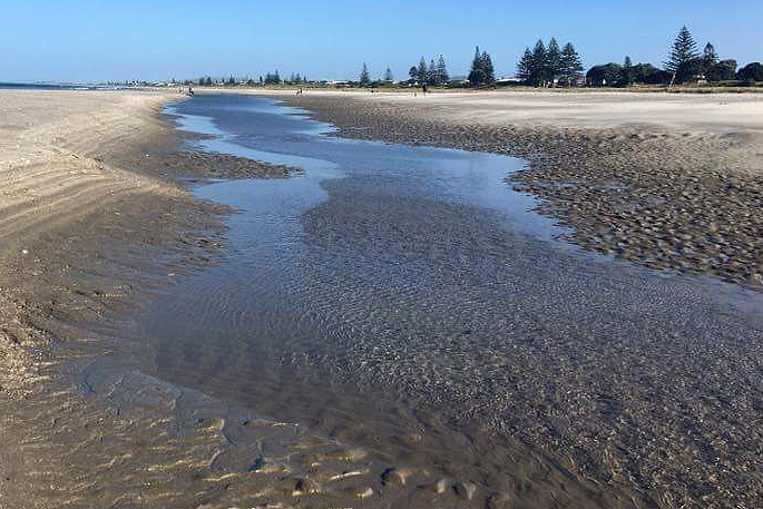 SunLive - Beach gutter creates hazard - The Bay's News First