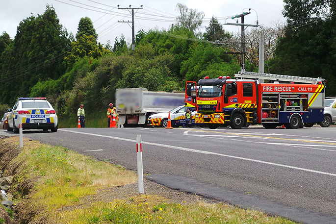Sunlive Highway Re Opens After Crash The Bays News First
