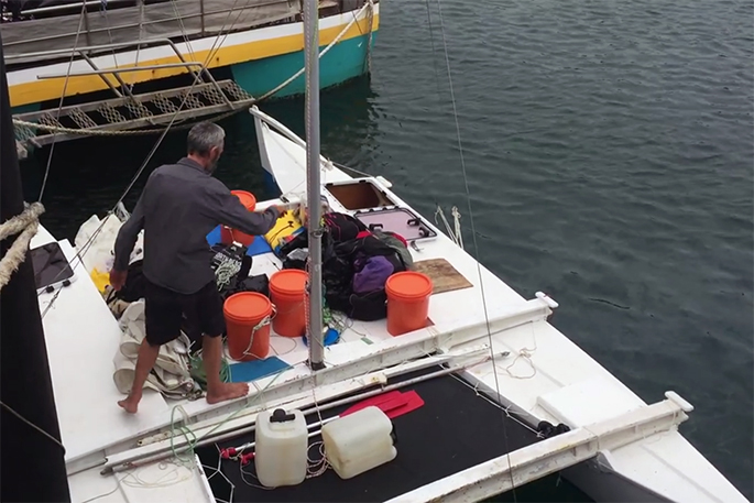 SunLive - Three weeks at sea with broken rudder - The Bay's News First