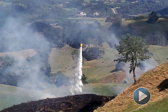 SunLive - Firefighters battling blaze in Te Puna - The Bay's News First