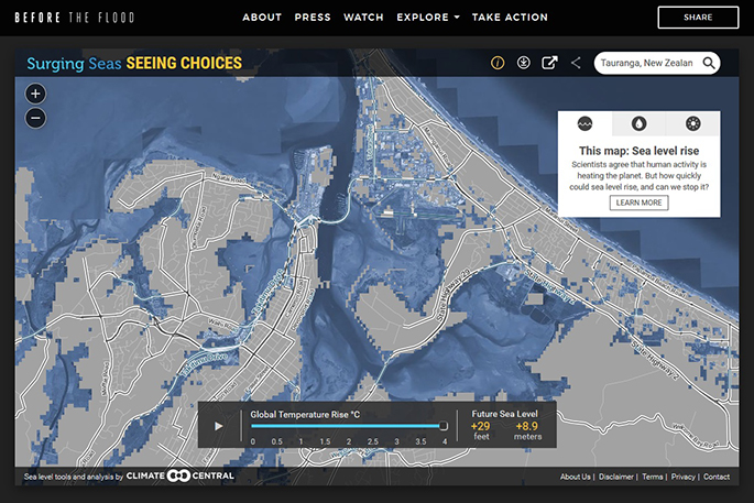 SunLive - Papamoa East flood predictions - The Bay's News First