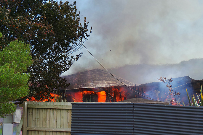 SunLive - House gutted by fire - The Bay's News First