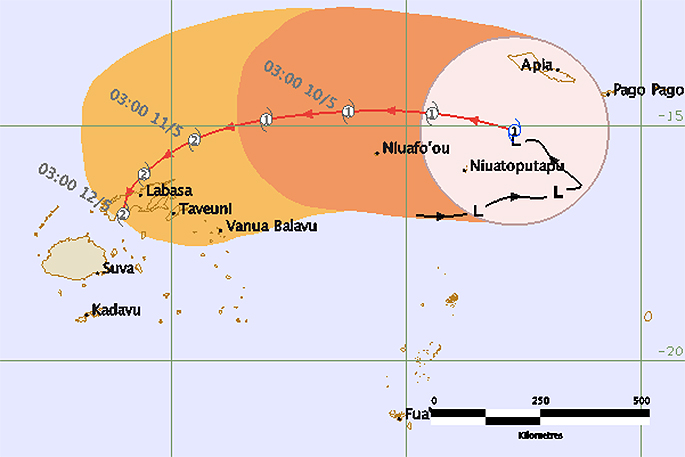 SunLive - New cyclone forms near Fiji - The Bay's News First
