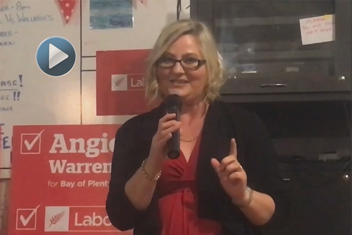 SunLive - Will Angie make it into parliament? - The Bay's News First