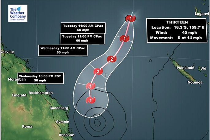SunLive - Cyclone remnants may reach NZ - The Bay's News First
