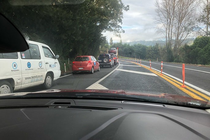 SunLive - State Highway 2 trial now finished - The Bay's News First