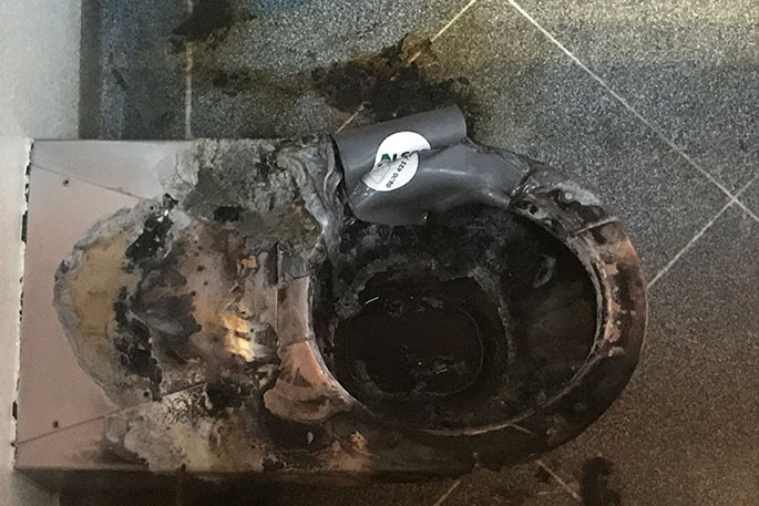 SunLive - Mount toilet fire suspected arson - The Bay's News First
