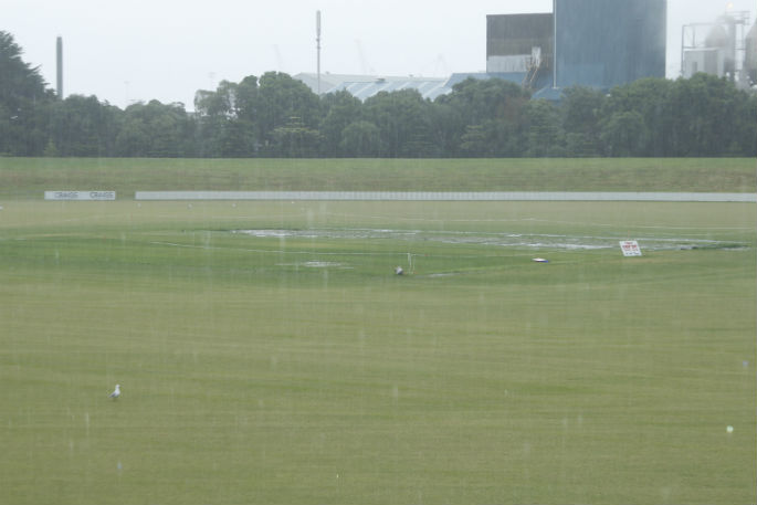 SunLive - Two matches rained off - The Bay's News First