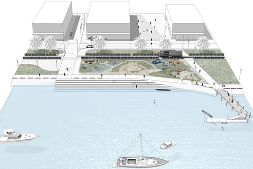 SunLive - City waterfront plan revealed - The Bay's News First