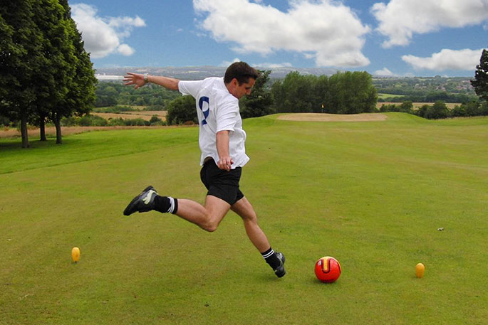 SunLive - Try your hand, or foot, at FootGolf - The Bay's News First