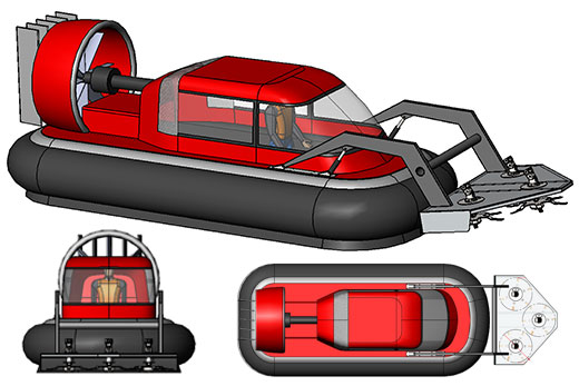 SunLive - Hovercraft mower grounded until March - The Bay's News First