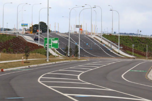 SunLive - New interchange opens - The Bay's News First