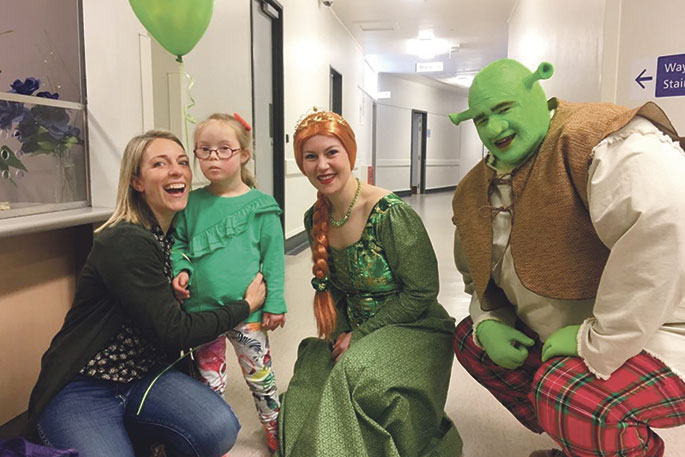 The Weekend Sun | Shrek brightens the day for sick kids