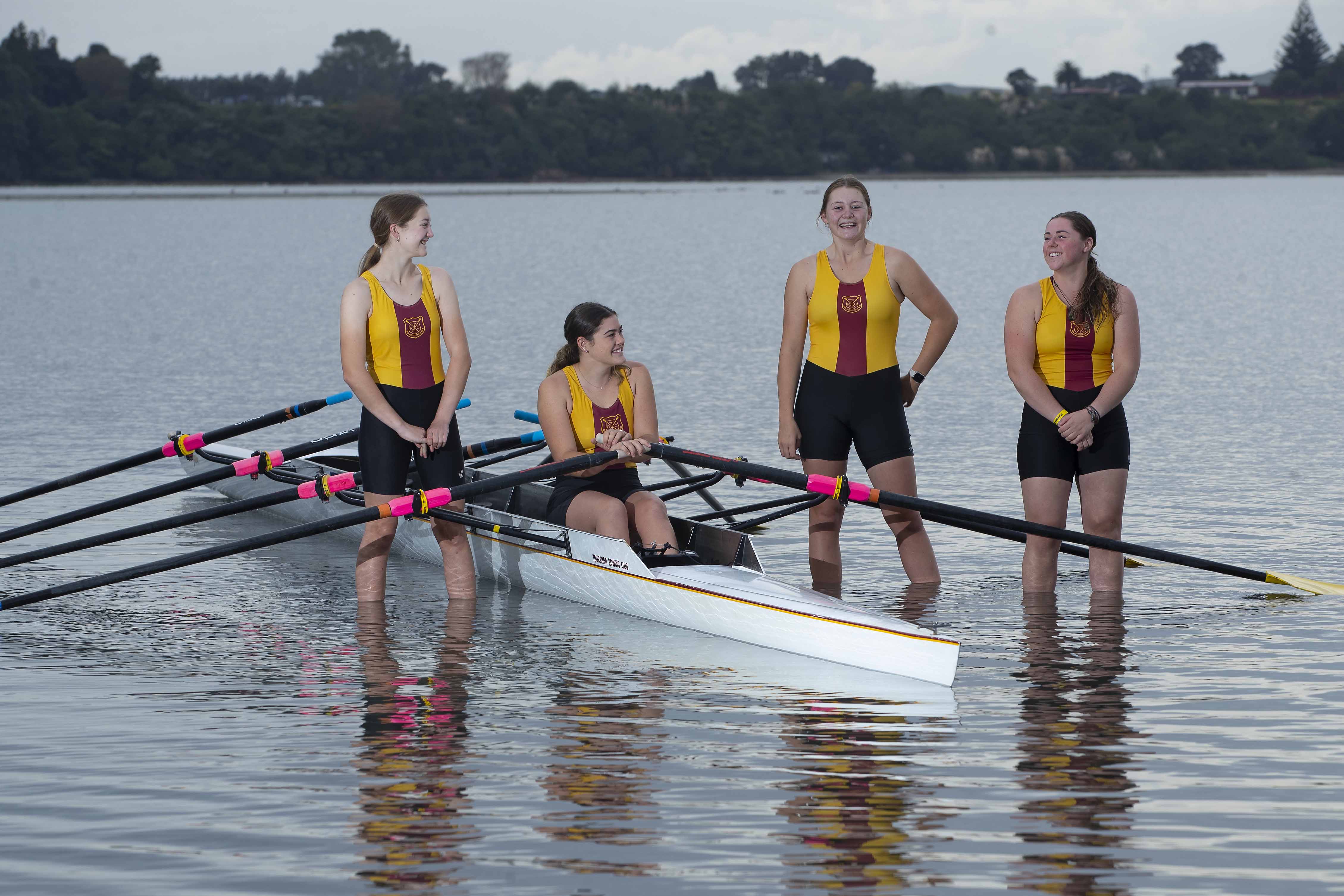 The Weekend Sun | Rowing makes a splash among Tauranga girls